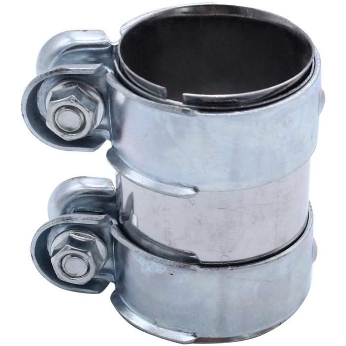 FOLAYA Collier de serrage double pour raccords de pot d échappement