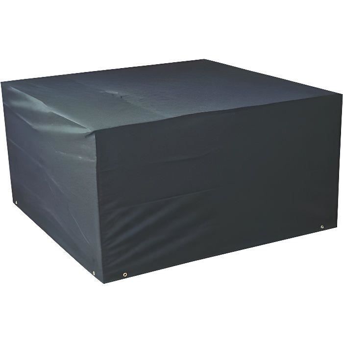 210D PVC Housse de protection large pour salon de jardin carré 4 places
