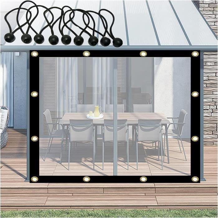 Bache Transparente De Protection Bâches Pergola Cloison De Terrasse