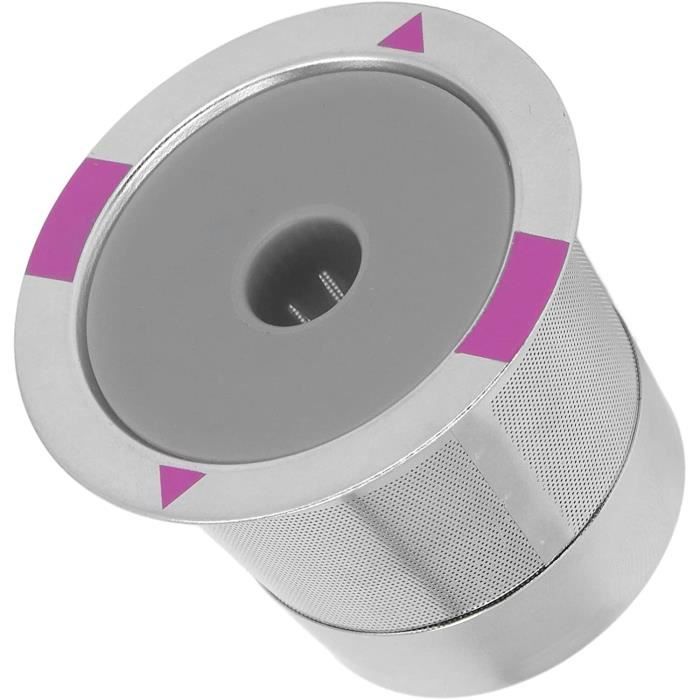 Tasse de Filtre à café Rechargeable Large Remplacement Universel de dosette de café en métal