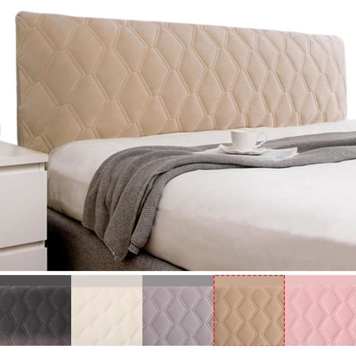 YSZBD Housse Tete De Lit Housse pour Tete De Lit Velours Couverture De Tête De Lit