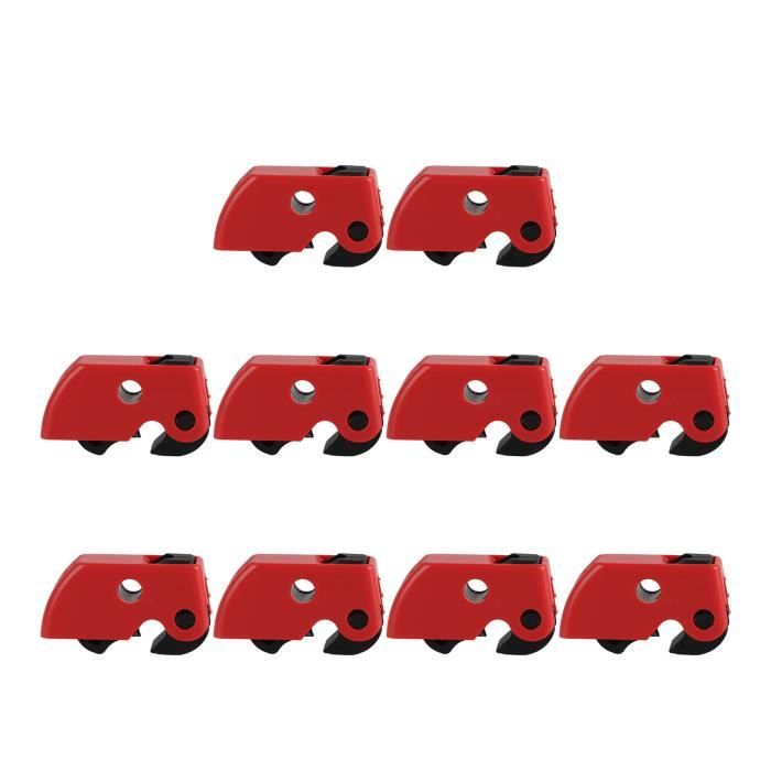 Cikonielf Dispositif De Verrouillage De Disjoncteur Lot De 10
