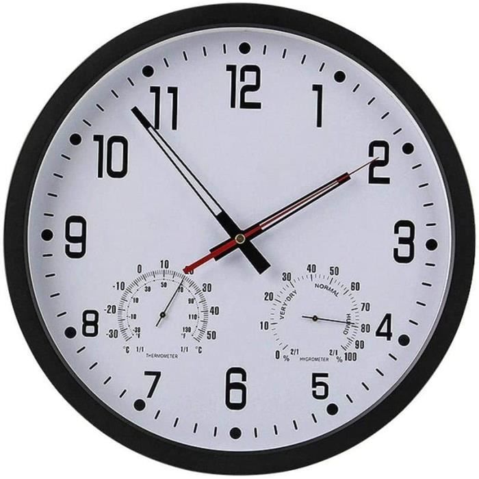 Horloge de Jardin précise étanche extérieure décoration muette avec