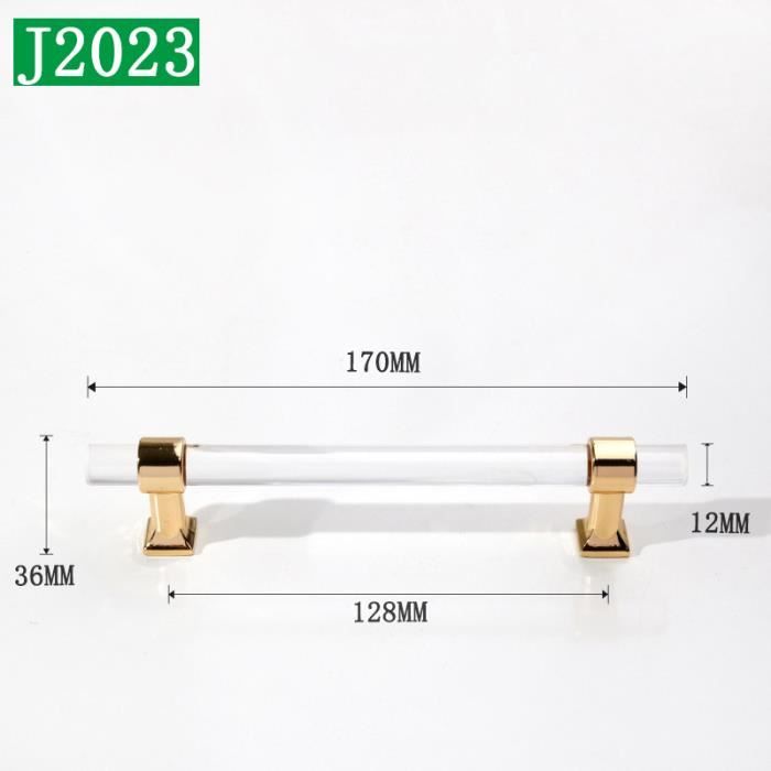 POIGNEE DE MEUBLE 128mm Gold Poignée de meuble de cuisine en