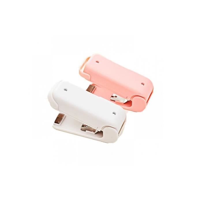 PINCE FERME SACHET WHITE Mini Sac Alimentaire Thermoscelleuse Machine Thermoscelleuse Nouveau