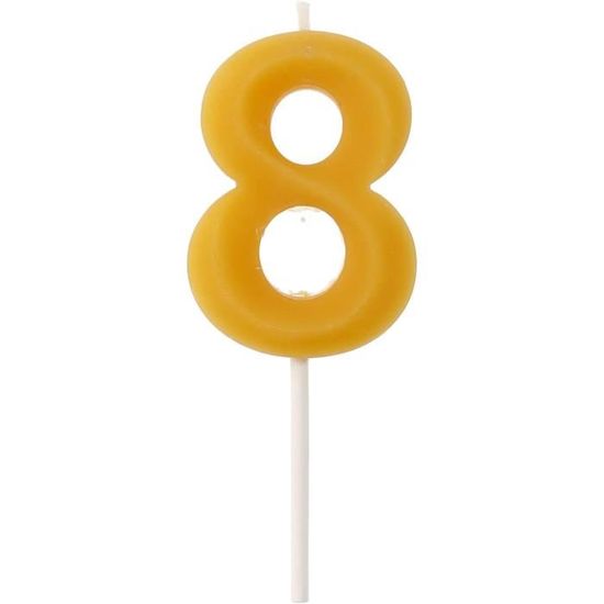 Bougie Chiffre 100 Cire D Abeille Pour Gâteaux Gâteaux D Anniversaire