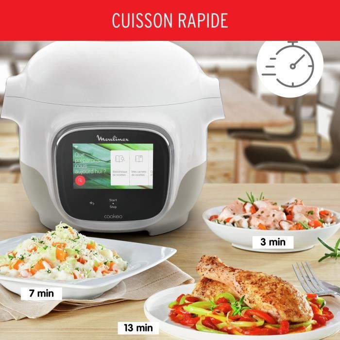 MOULINEX CE922110 Cookeo Touch WiFi Mini Multicuiseur Intelligent