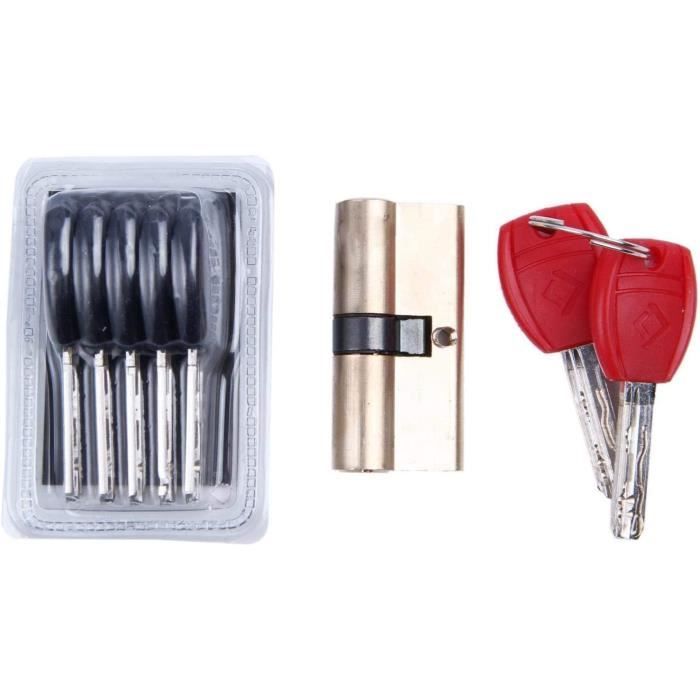 Serrure à barillet de porte avec clé serrure à barillet haute sécurité