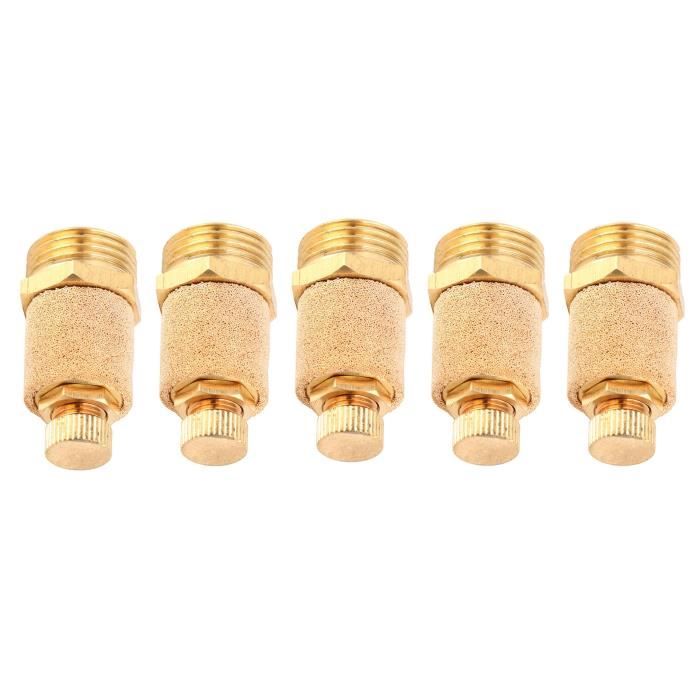 Fdit silencieux d accélérateur 5 pièces G1 2 silencieux pneumatique