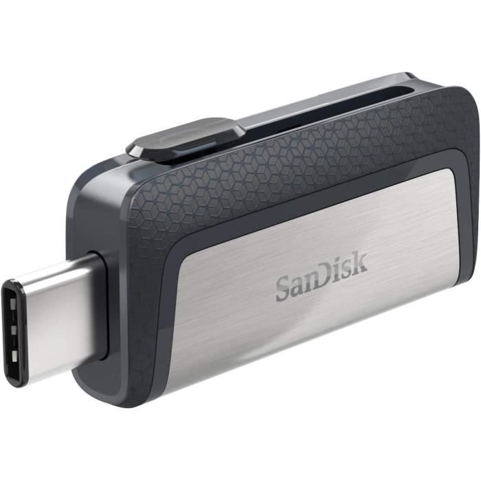 SanDisk Ultra 128 Go Dual Drive Cle USB 3 1 Type C A Double