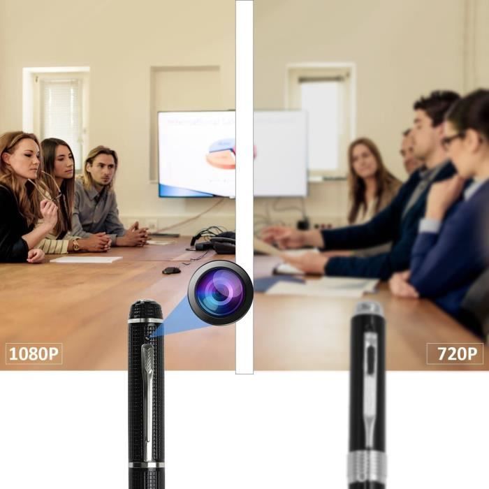 Caché Caméra Espion Mini Dv Full Hd Usb Cam Stylo Portable Résolution