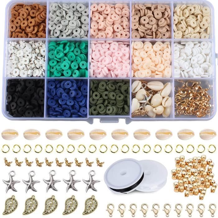 Kit De Bijou Limics Ensemble Pcs Perles Espacees Couleurs Environ Pièces Par