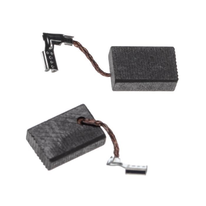 Vhbw 2x balai de charbon pour moteur électrique 5 x 11 x 16mm