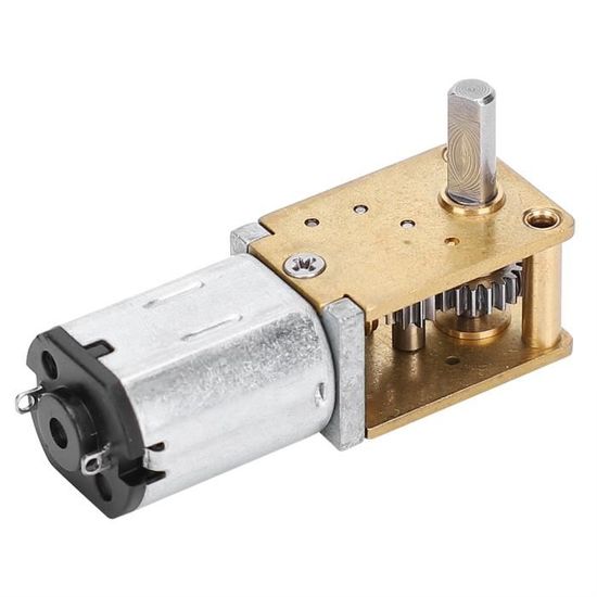 Duokon Mini moteur Mini Micro Moteur à Engrenages en Métal N DC V Micro Moteur de Réduction