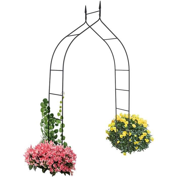 Arche de Jardin pour Plantes Grimpantes Décoration Arche Plantes