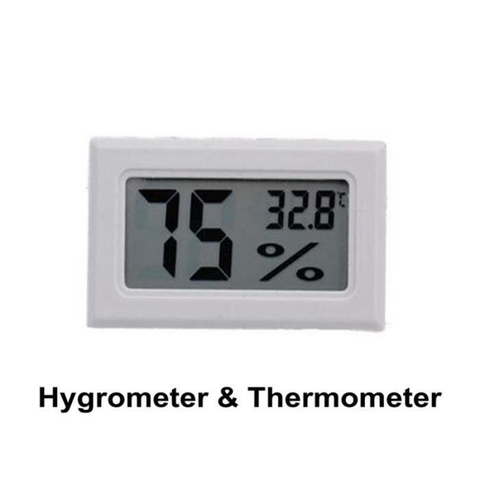 Mesure thermique Hygromètre numérique LCD hygromètre thermomètre