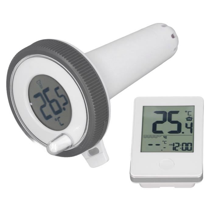 VBESTLIFE thermomètre flottant Thermomètre de Piscine sans Fil