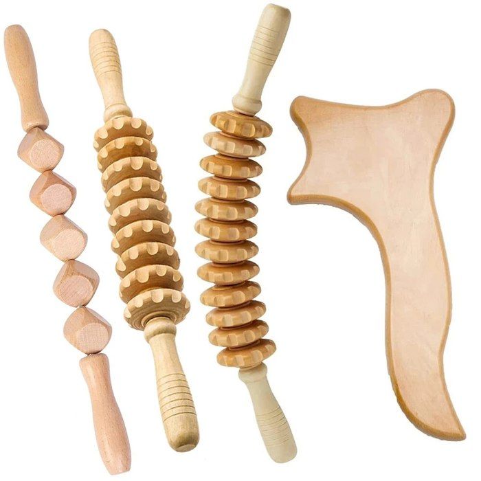 Massage maderotherapie bois Kit de maderothérapie pour Massage