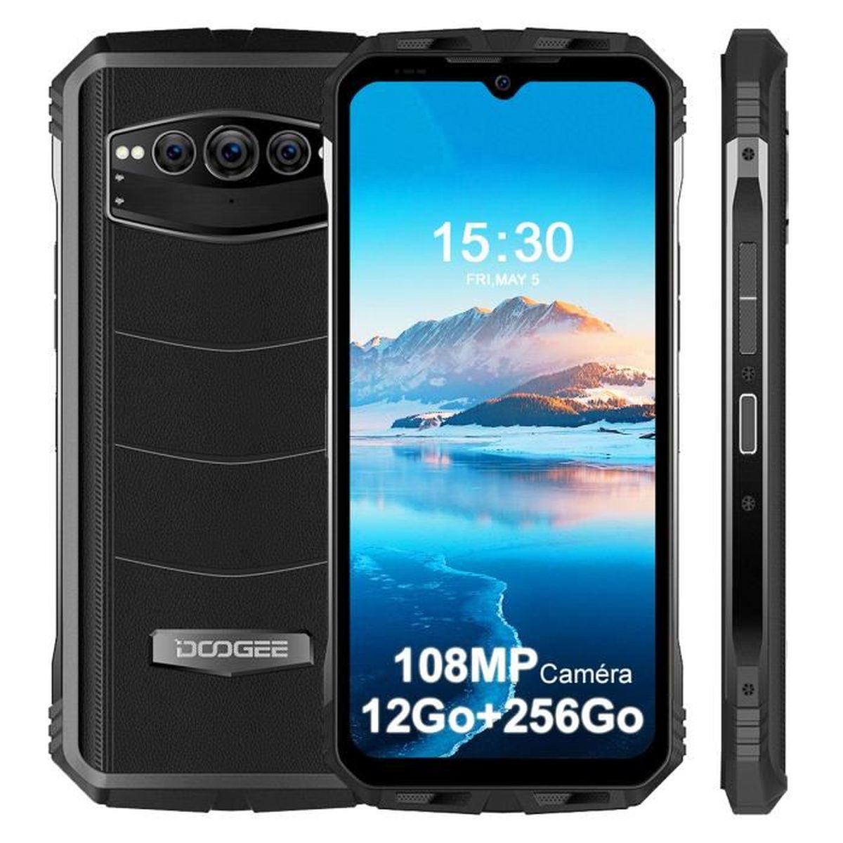 DOOGEE Smartphone S100 Téléphone Portable Robuste Helio G99 écran 6
