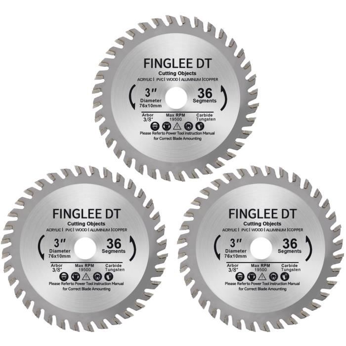 Lames De Scie Circulaire En Carbure De Tungstène Mm X Mm X Dents Lames De Scie Tct