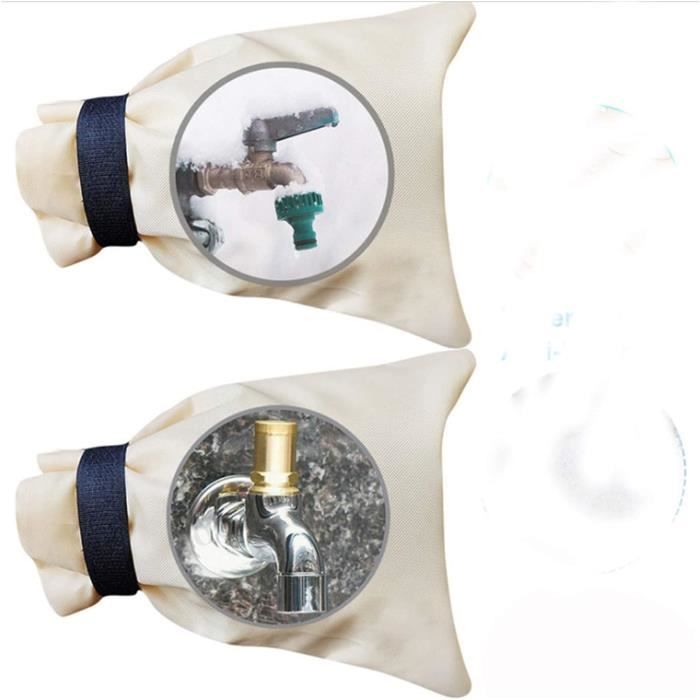 Lot De 2 Housses De Protection Pour Robinet D Extérieur En Tissu Oxford
