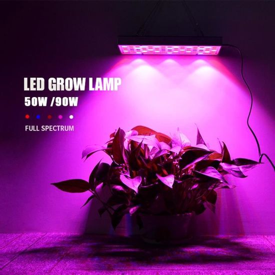 Lampe de croissance W led horticole floraison avec UV et IR Lumière pour plante de