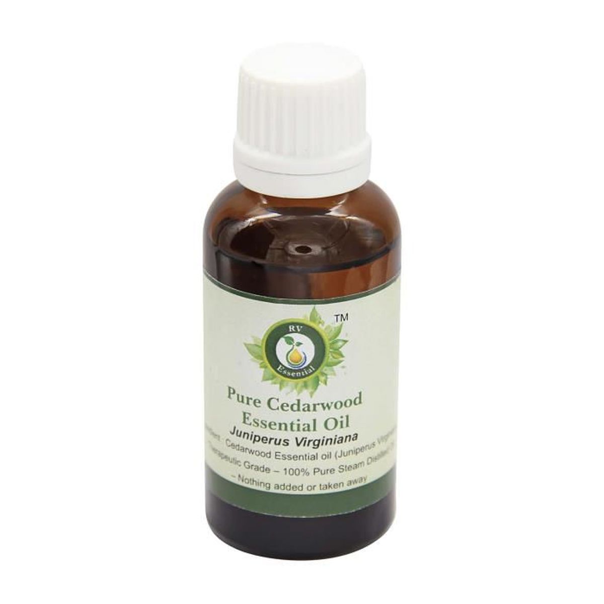 R V Essential Huile Essentielle de Bois de Cèdre Pur 10ml 0 338oz