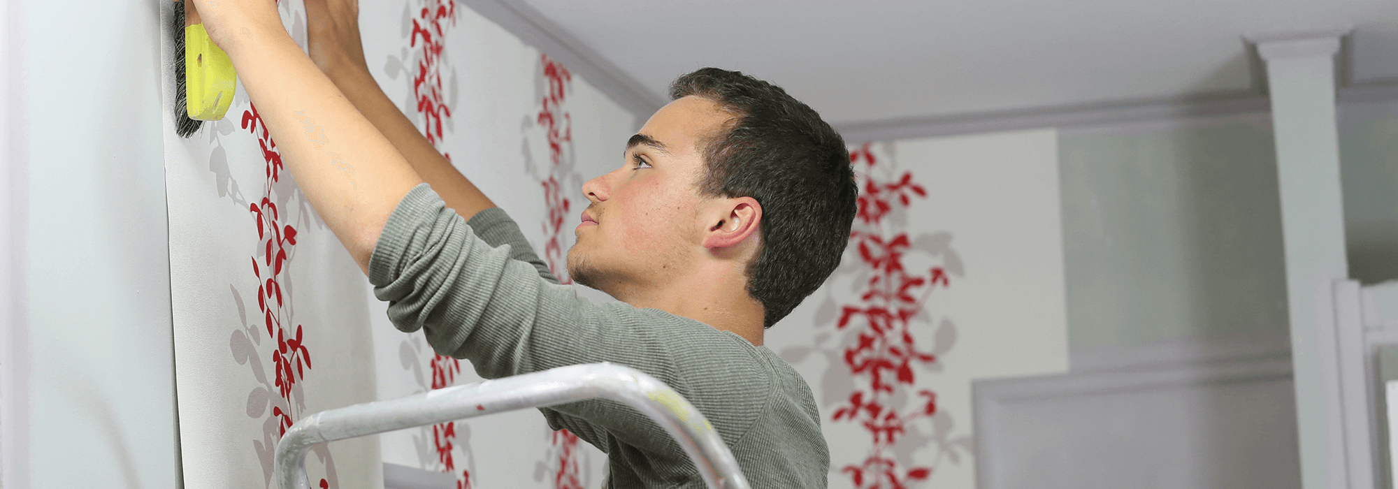 Comment poser du papier peint dans un angle ? - Cdiscount