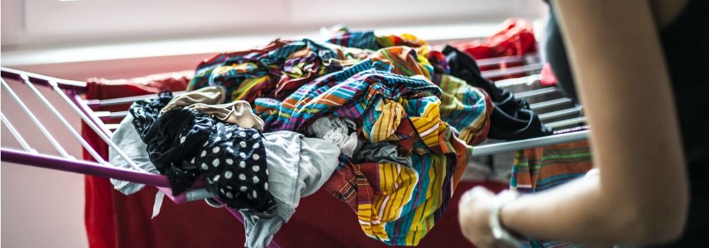 Comment étendre le linge dans un studio ? - Cdiscount