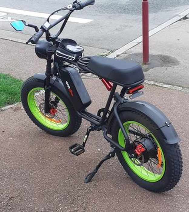 EMOKO C91 - Vélo Électrique tout suspendu - Roues 20" - Moteur 1000W ...