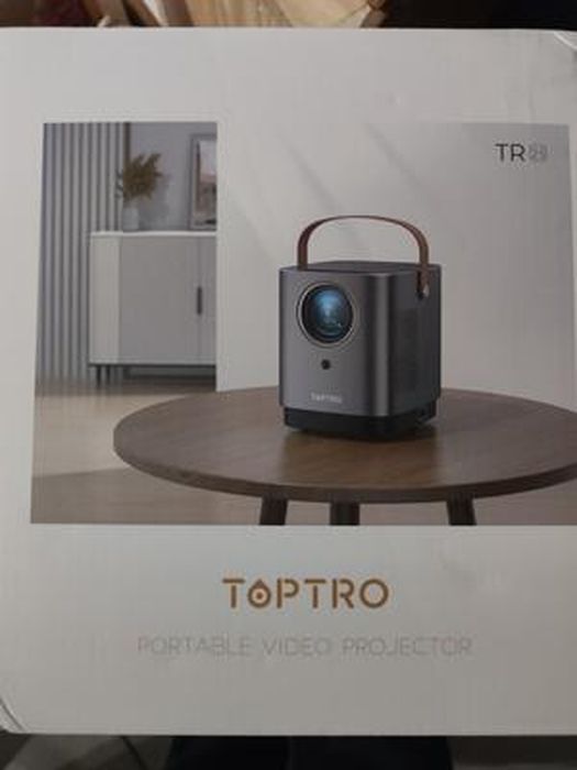 TOPTRO-Projecteur portable TR23, Wi-Fi 5G, Bluetooth, 9500 lumens ...