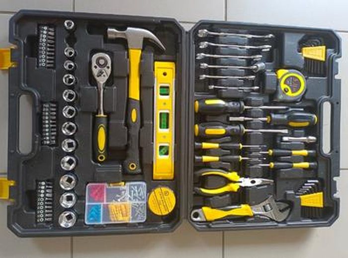 Mallette à Outils 108pcs Caisse Complète Coffre à Outils avec Clé Jeu ...