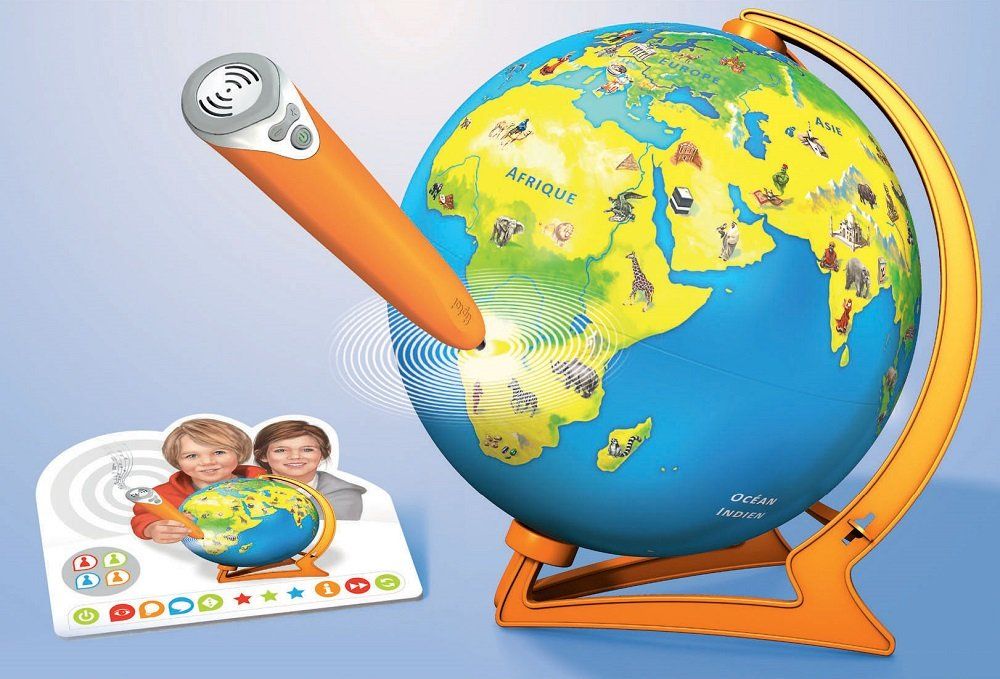 RAVENSBURGER - Coffret complet lecteur interactif + Mon 1er Globe interactif Tiptoi - Cdiscount ...