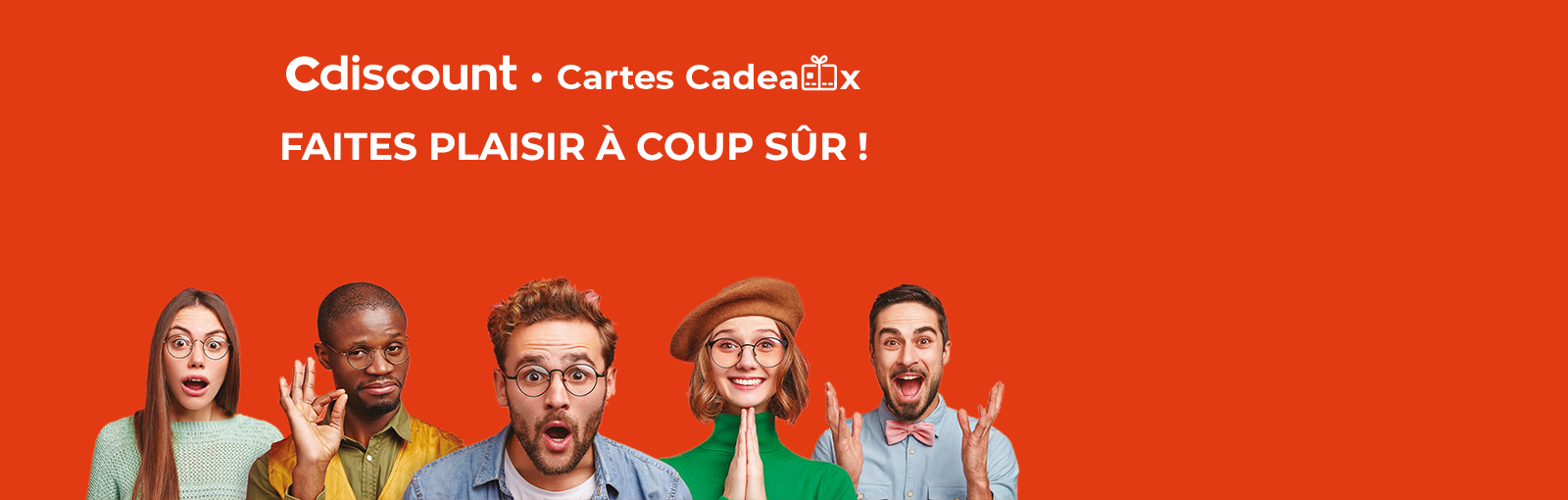 Carte Cadeau Cdiscount - Solution incentive pour CSE / Comité d'entreprise