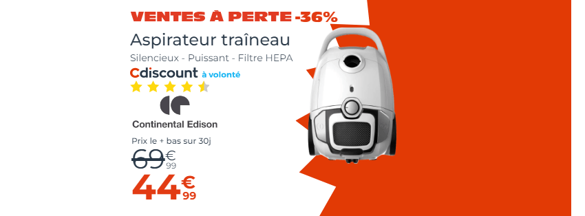 Electroménager - Equipement et accessoires - SOLDES° Cdiscount.com