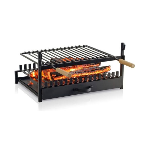Grille de foyer avec tiroir - Cdiscount Jardin