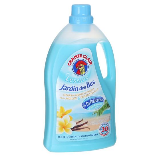 CHANTECLAIR Lessive Jardin des Iles 30 Lav 2,1l - Cdiscount Au quotidien