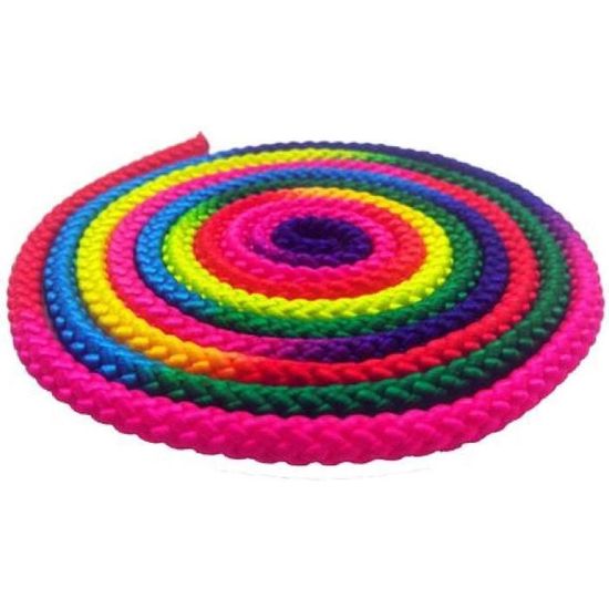 Corde de Gymnastique Colorée - Aérobic - Gymnastique Rythmique - Pour ...