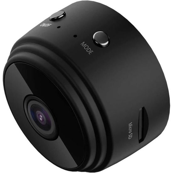 TJS-Mini Camera Espion WiFi IP Cachee sans Fil Full HD 1080P ...