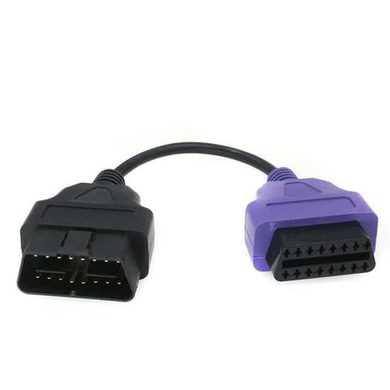 Violet - Adaptateur FiatECUScan OBD OBD2, connecteur MultiECUScan ABS ...
