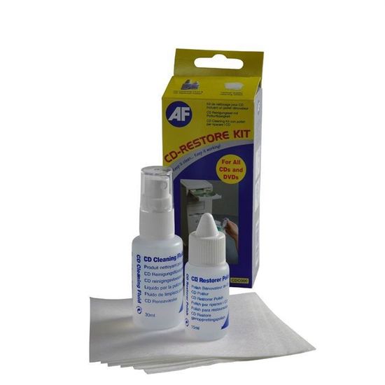 AF Kit de nettoyage pour CD/DVD - Cdiscount Informatique