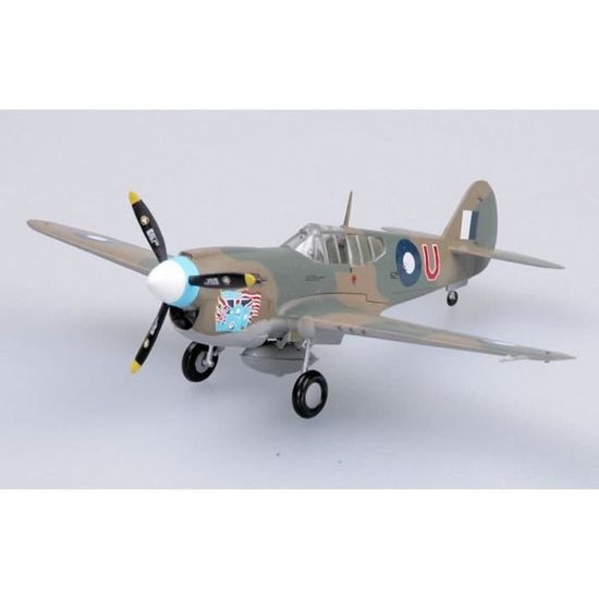Miniature avion - EASY MODEL - P-40E Tomahawk - 1/72 - 77 Sqn RAAF 1942 ...