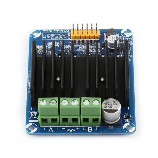 EJ.life Module pilote Dual Channel PWM Motor Controller H Bridge Driver ...
