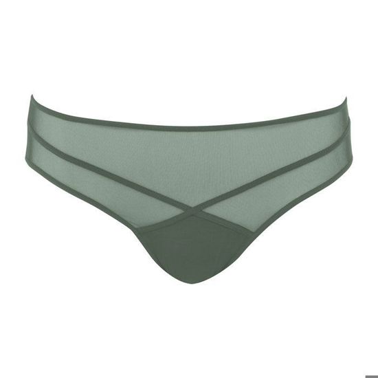 Slip femme Tulle Athena Kaki fumé - Cdiscount Prêt-à-Porter