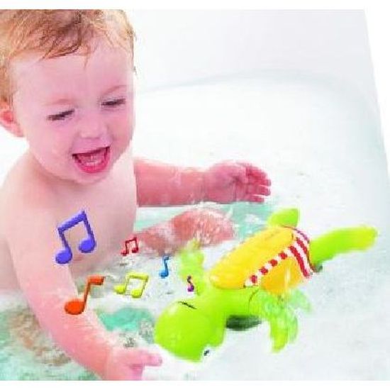 Jouet de bain 1er âge Gloup la Tortue TOMY - Vert - Mixte - 12 mois ...
