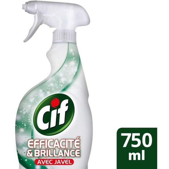 CIF Pistolet Spray nettoyant javel - 750 ml - Cdiscount Au quotidien