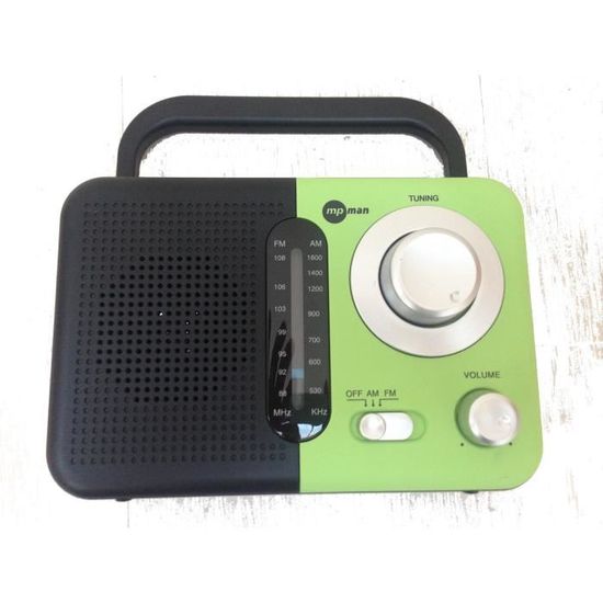 RADIO PORTABLE MPMAN RPS690 VERT - Cdiscount TV Son Photo