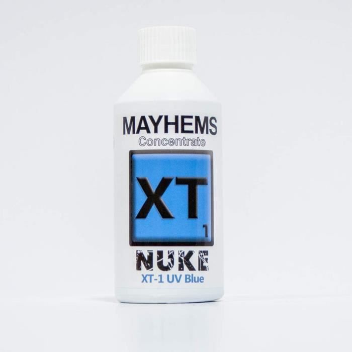 Mayhem xt-1 nuke v2 uv blue concentrate watercooling fluid 250ml ...