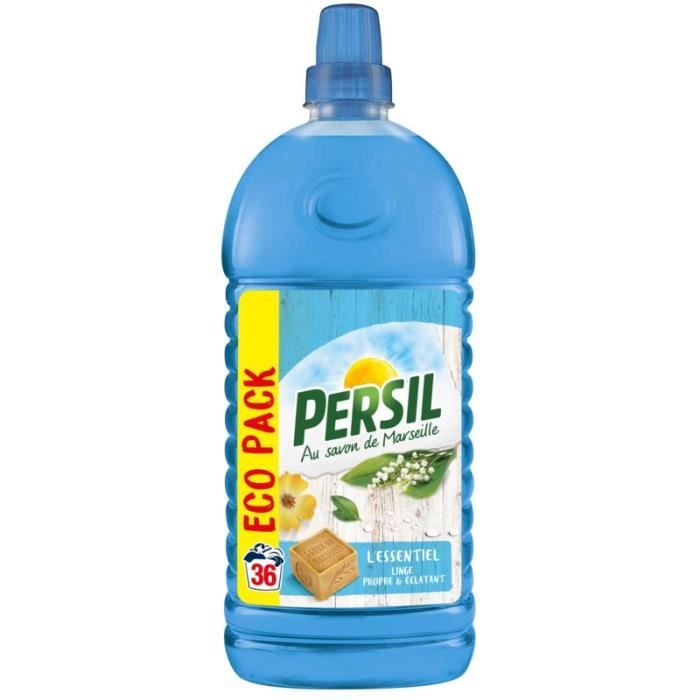 PERSIL Lessive liquide L'Essentiel - Eco pack - 36 lavages - 1,8 L ...