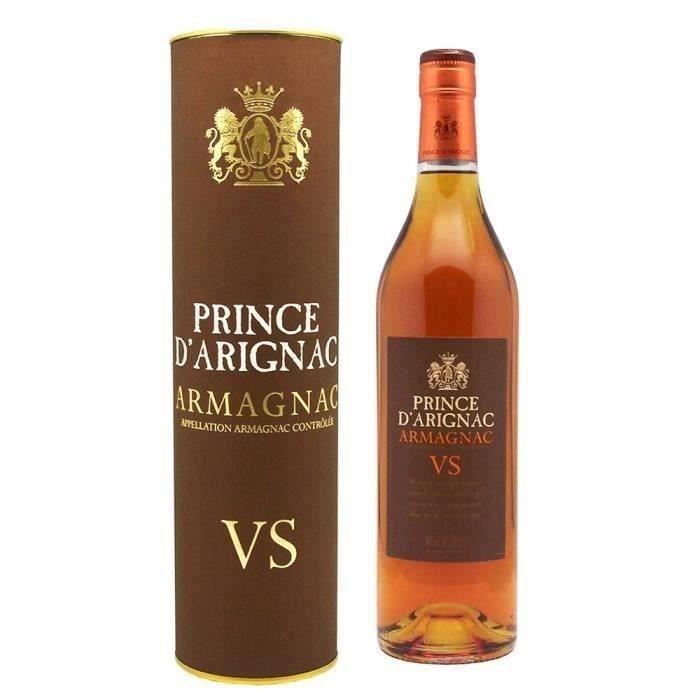 Armagnac VS Prince D'Arignac 40° 70cl canister - La cave Cdiscount